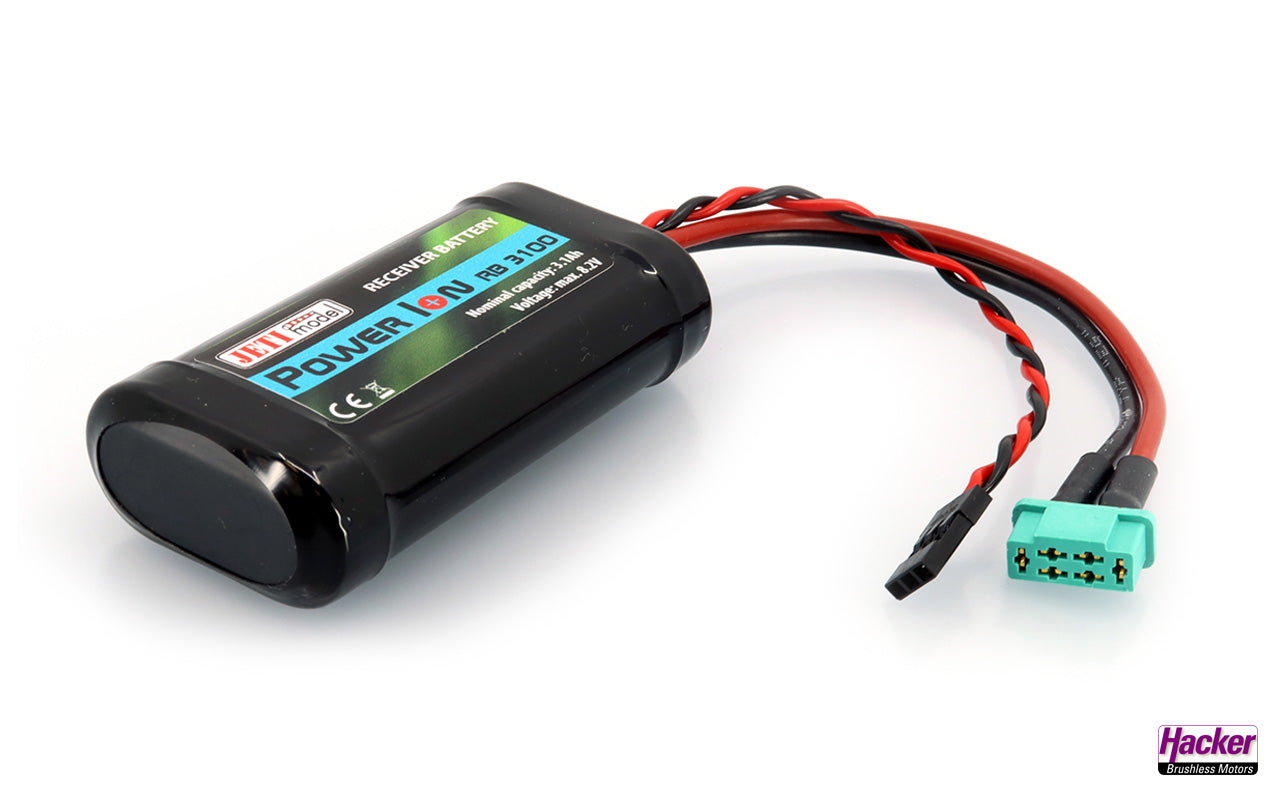 Jeti Power Ion RB 3100 Lithium-Ion Receiver Battery PI-RB-3100-T Trayl