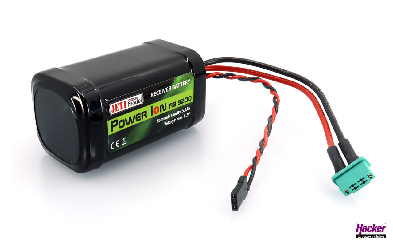 Jeti Power Ion RB 5200 Lithium-Ion Receiver Battery PI-RB-5200 Trayles