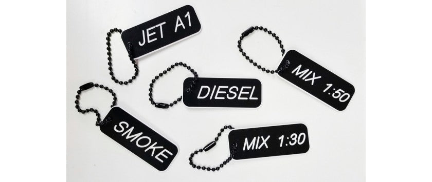 Canister Fuel Tank Labels from STV-Tech