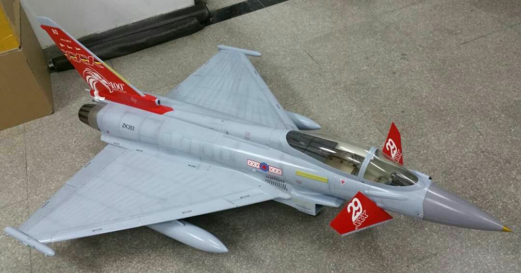 Eurofighter Typhoon Scale Jet
