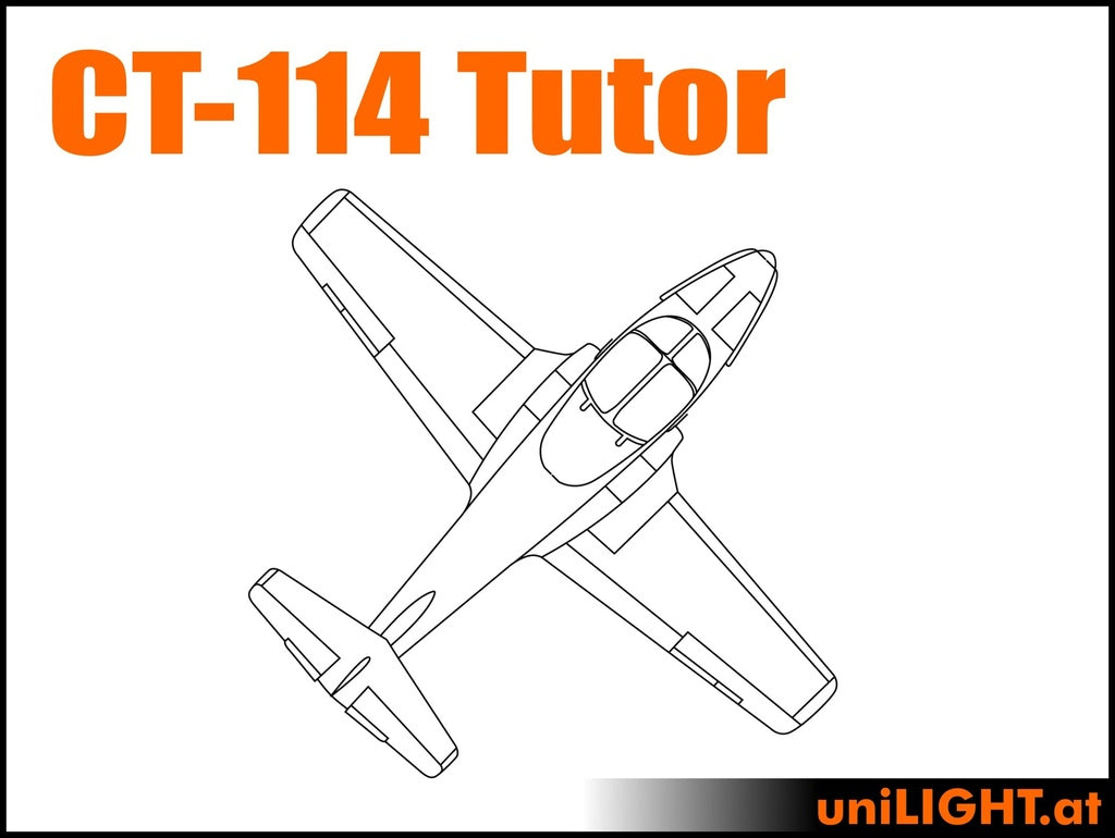CT-114 Tutor 1:4, 2.7m, CIVIL / SPORT Lighting Set from Unilight BND-T