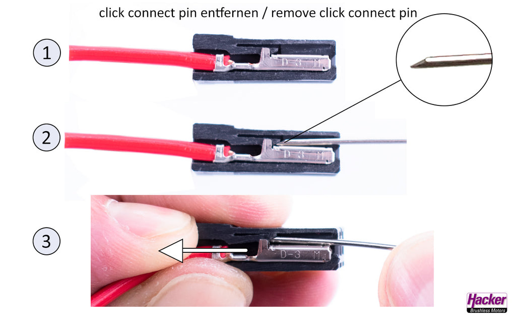 16 Pin Click Connect Multipin Connectors Ideal for Wing or Stab Wiring ...