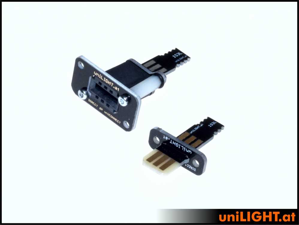 UniLight Direct Cable Connection, 6 Secondary Pins (Assembled With ...