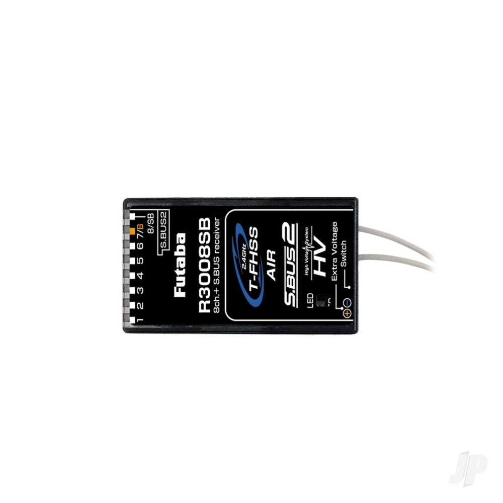 Futaba R3008SB 8 Channel Receiver T-FHSS (S-Bus) (HV) 2.4GHz