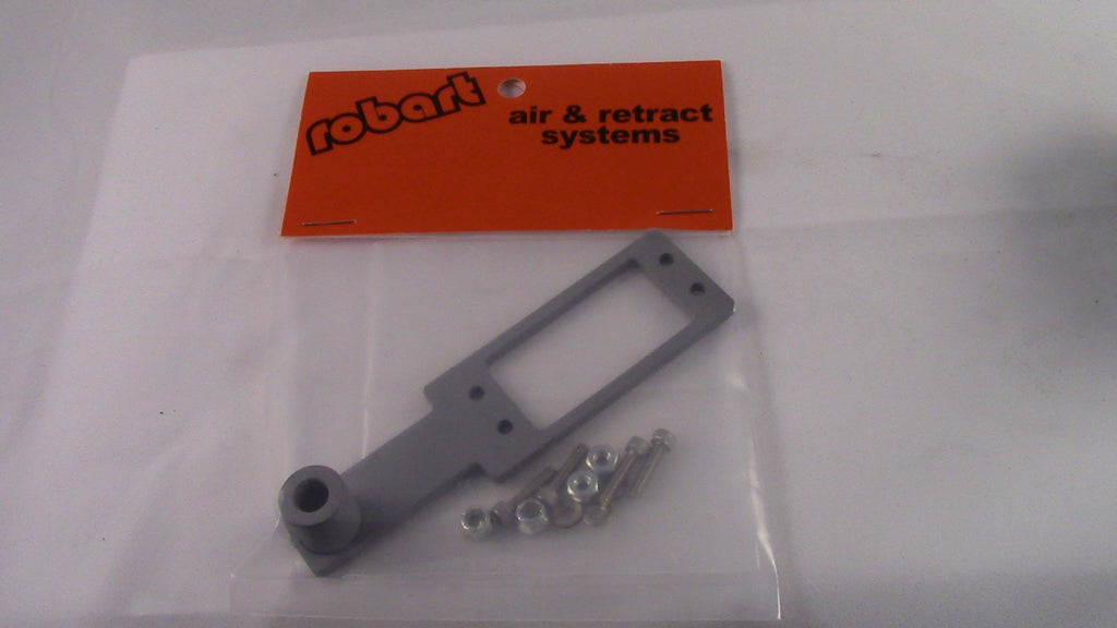 Robart STEERING SERVO MOUNTING BRACKET STANDARD SERVO 1/2'' STRUT 1/4'