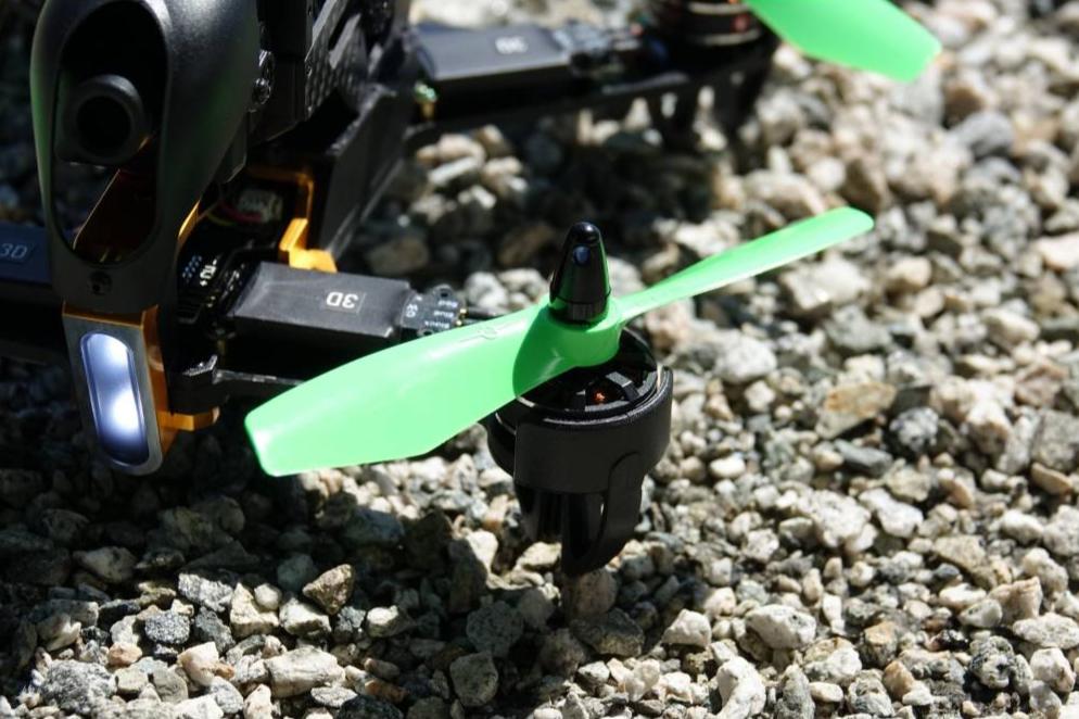 Master Airscrew 5x4.5 BN-FPV Bullnose Propeller Set 4x Green MASBN05X45SG4
