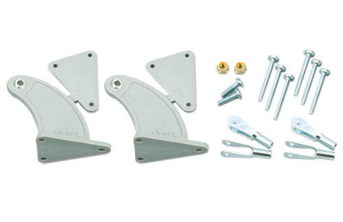 Robart 1 inch Super Ball Link Control Horn with 2-56 & 4-40 links 2 ...