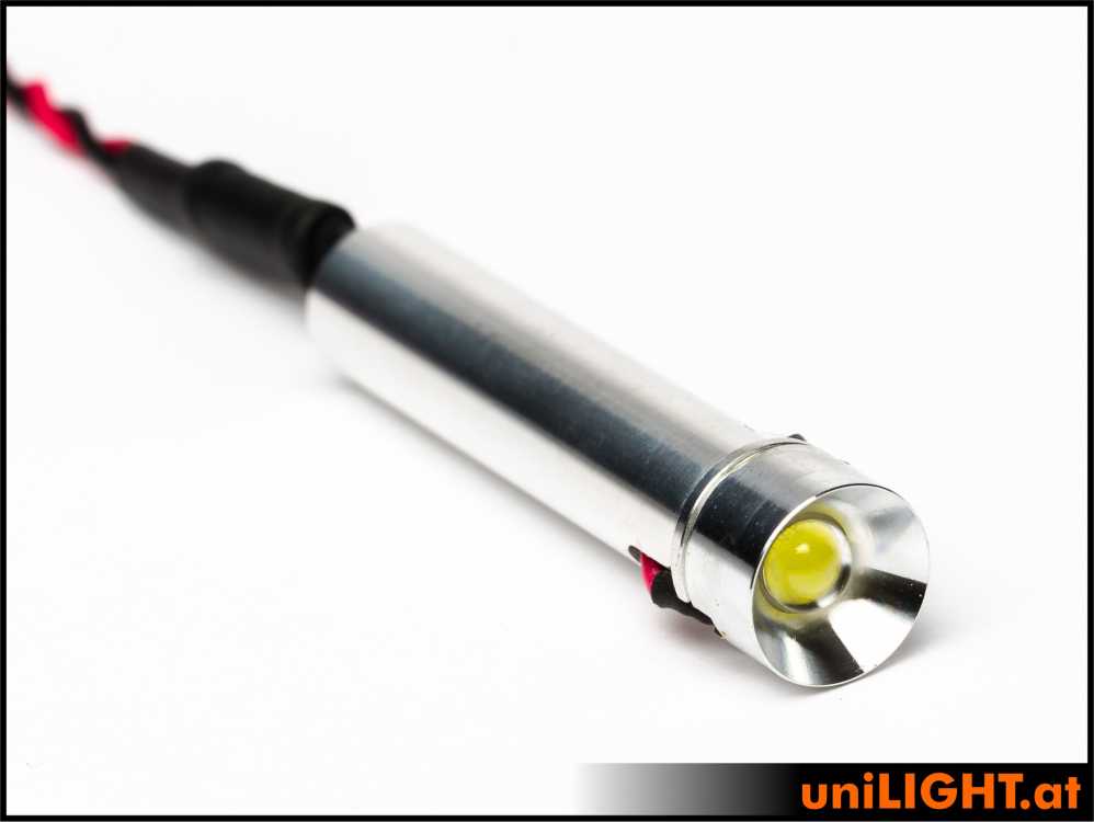 UniLight 8W x 2 Ultra Power Spotlight 12mm T Fuse White SPOT12F-080x2-WE