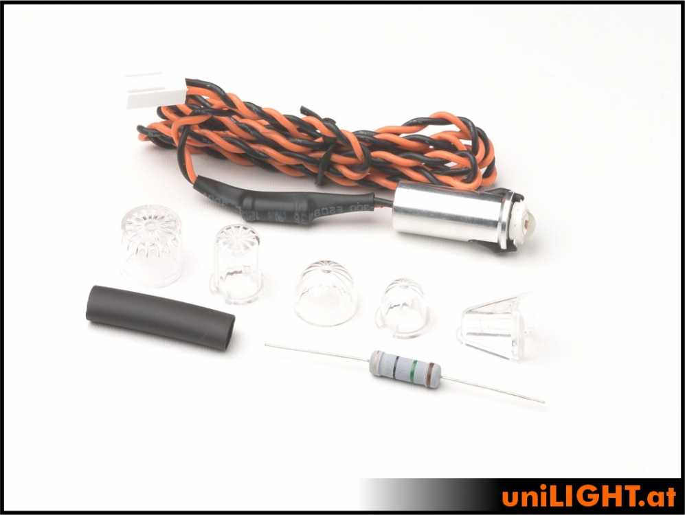 UniLight 10mm Pin Flash Light, 4W - Green