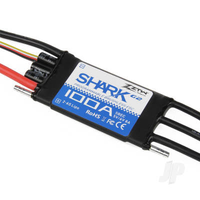 ZTW Shark 100A SBEC ESC G2 (2-6 Cells) (Water-cooled) ZTW9100211