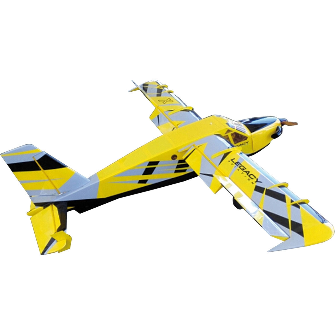 84" Turbo Bushmaster ARF kit - Yellow / Black from Extreme Flight ...