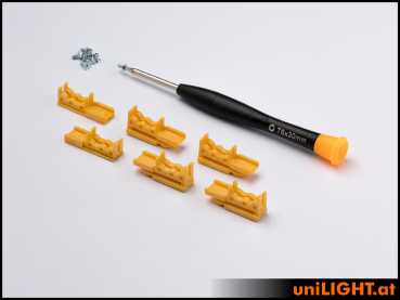 UniLight Cable Routing Clips-Set - Green CABLE-CLIPS-GN