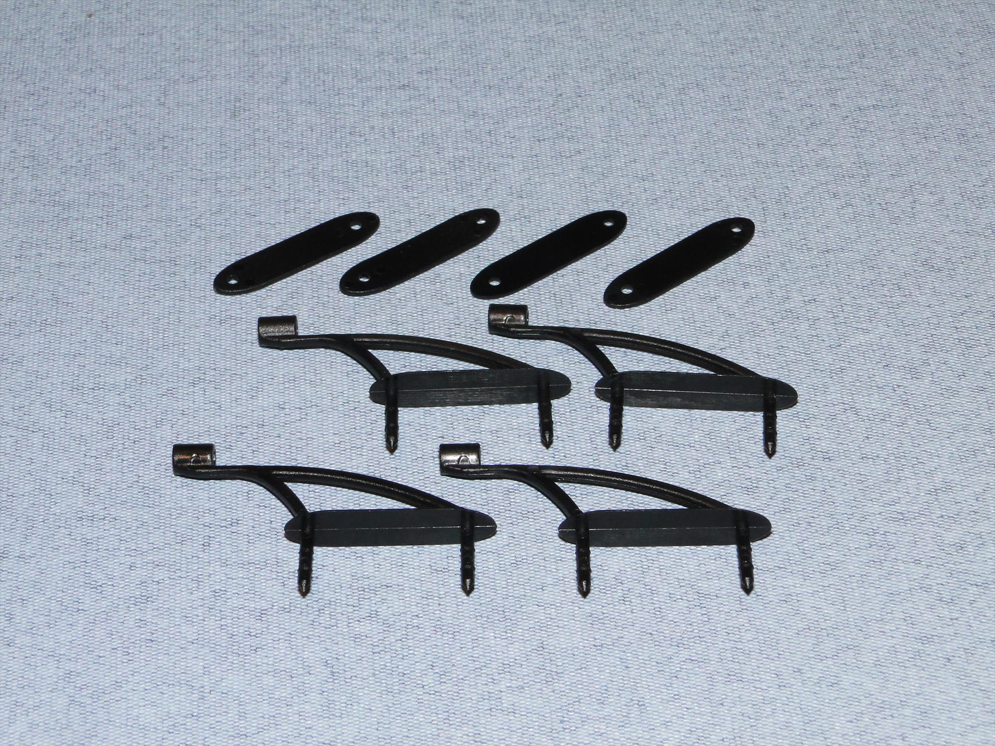 Radio Active Control Horn for 2.0mm CF Rod (Pk4) RCA282