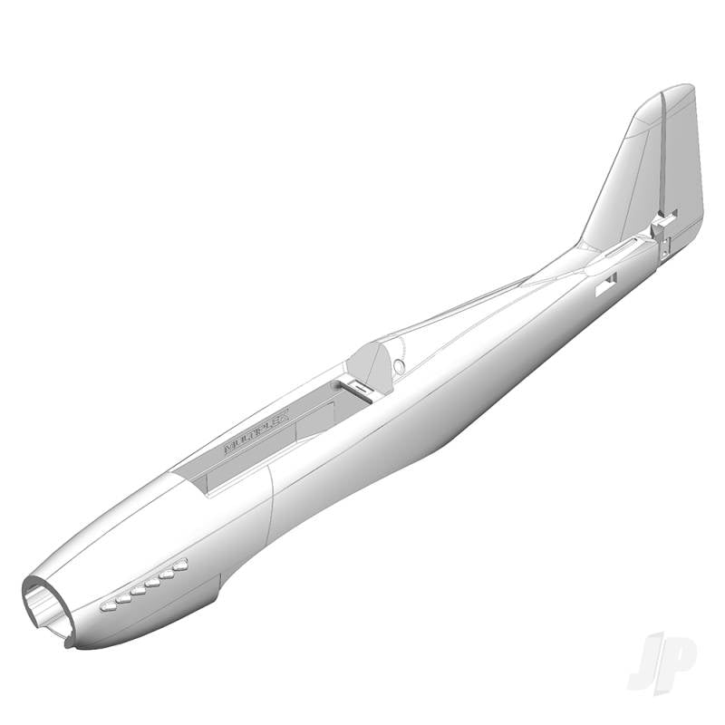 Multiplex Fuselage FunRacer white w/o Servos/Motor/Regler MPX1-00623