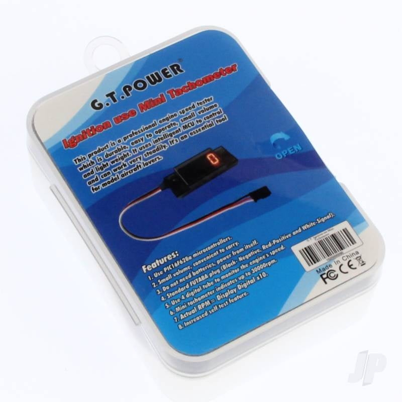Mini Ignition Tachometer for DA DLE & Other Gas Engine from GT Power ...