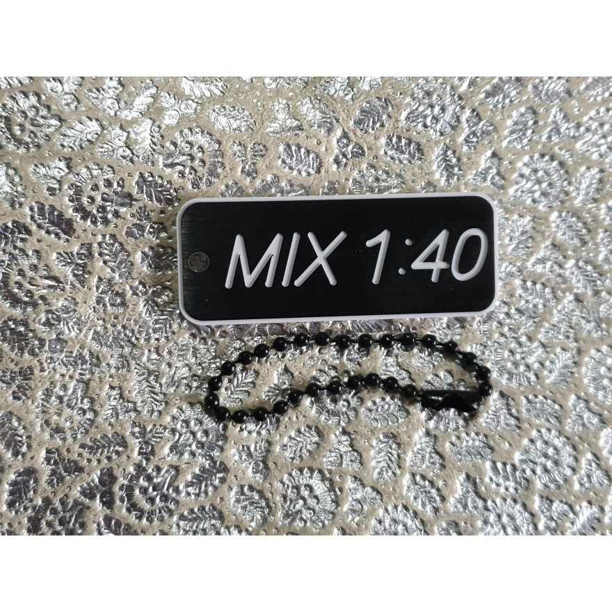 Canister Tank Label MIX 1:40 from STV-Tech 023-07