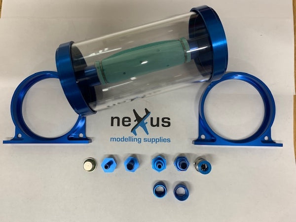 Digitech Air Trap 550 Ml High Flow UAT Bubble Trap Blue with Fittings ...