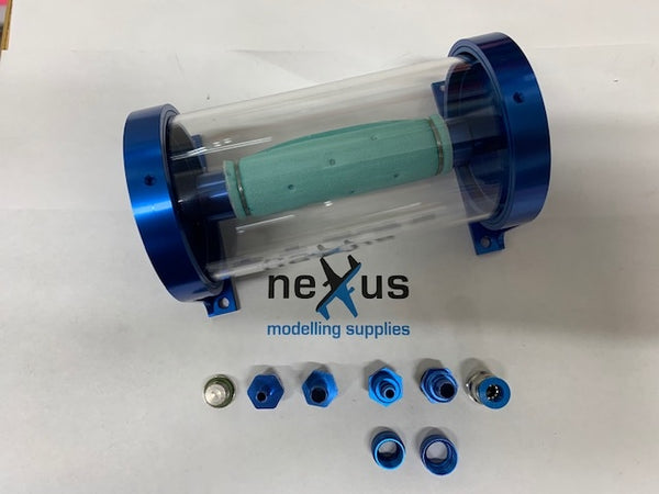 Digitech Air Trap 550 Ml High Flow UAT Bubble Trap Blue with Fittings ...