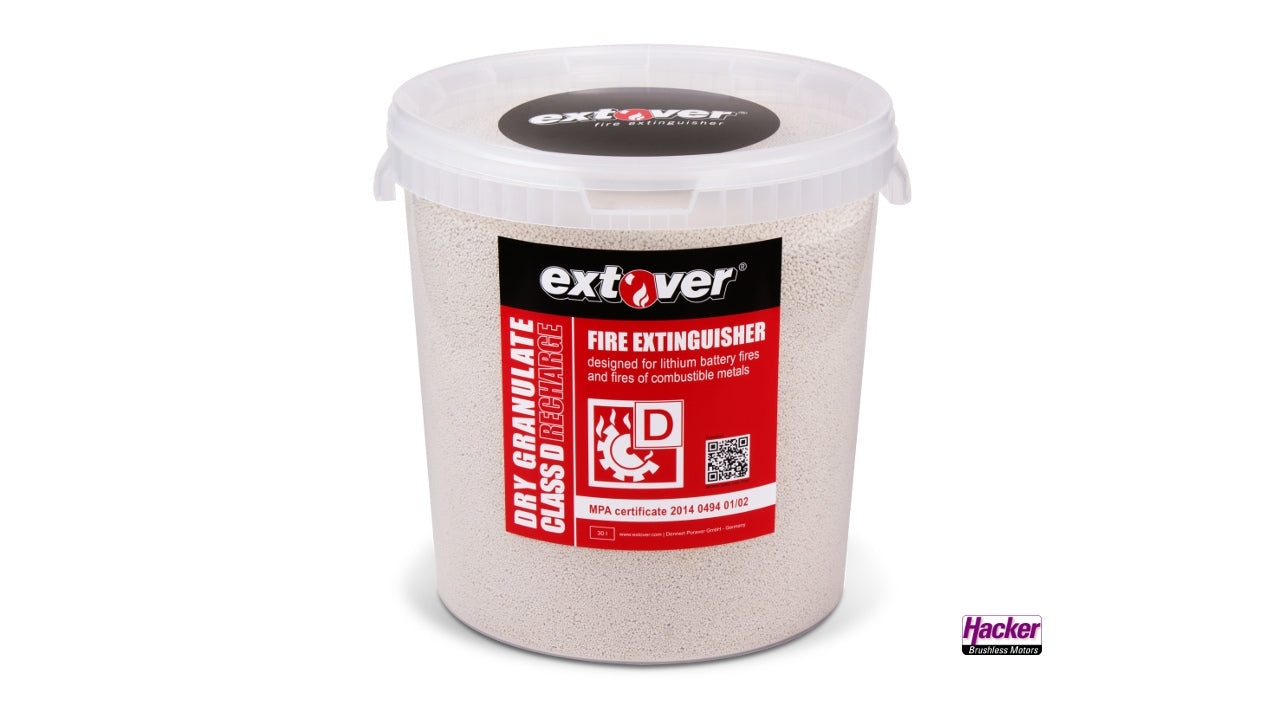Extover® - Fire protection and Fire-extinguishing granules for Lithium ...