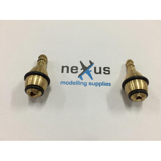 HI Flow Brass Fuel Tank Clunk with Viton O Ring - X LARGE teardrop