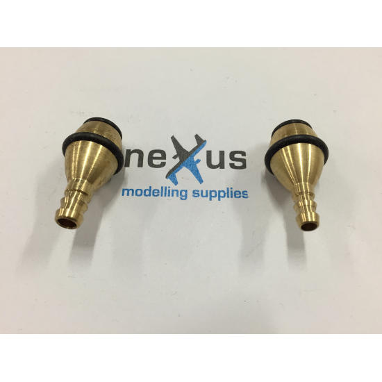 HI Flow Brass Fuel Tank teardrop Clunk with Viton O Rings - LARGE