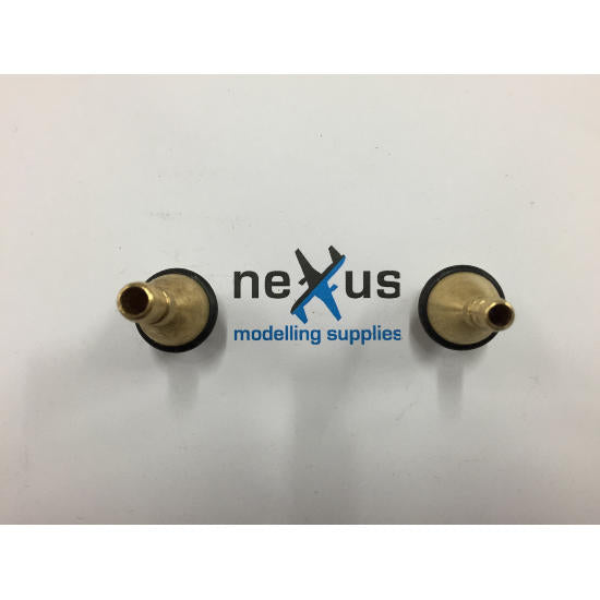 HI Flow Brass Fuel Tank teardrop Clunk with Viton O Rings - LARGE