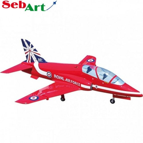 Sebart Mini BAE Hawk 1.4m ARF 90mm - Red Arrows