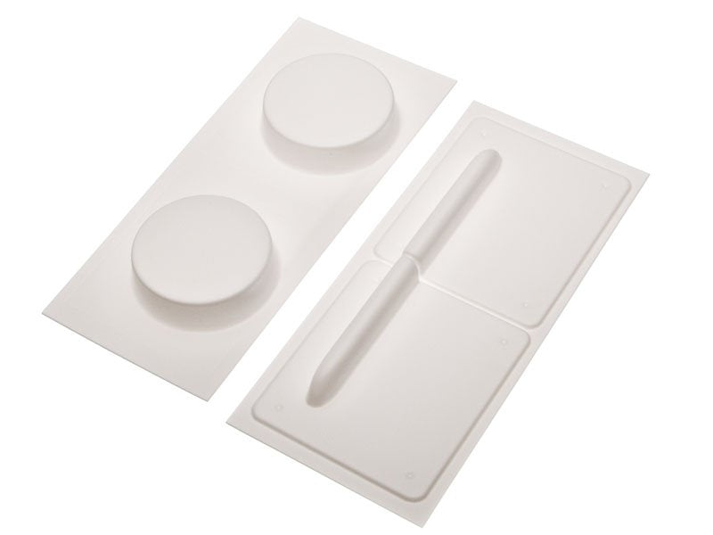 Servo Wing covers 70 x 62 x 9 mm 1 Pair in White X7143