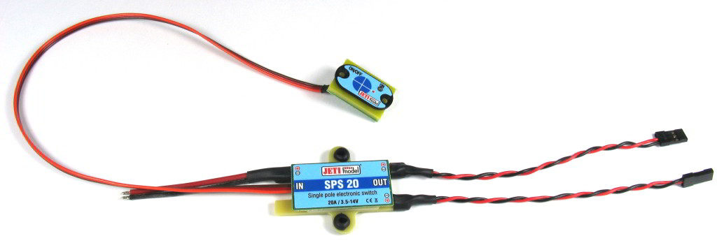 SPS 20 Electronic Switch from Jeti Model J-SPS-20 22985472