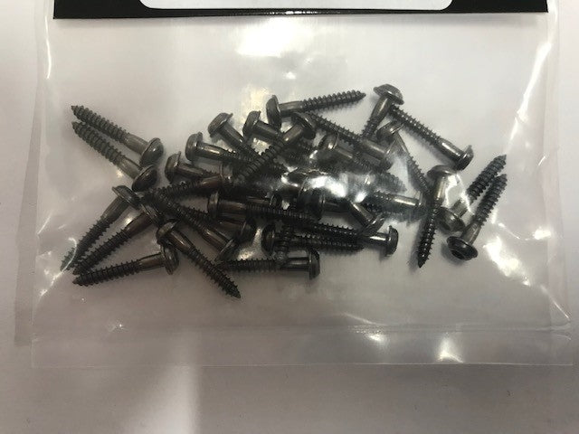 Extreme Flight Socket Head Servo Screws Black PK30 SSCREW30