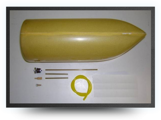 Super Scorpion 4.8 LITER KEVLAR FUEL TANK ADJ 615K from Aviation Design