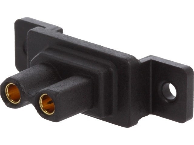 XT30 Male Panel Mount Gold Plated Connector from Amass